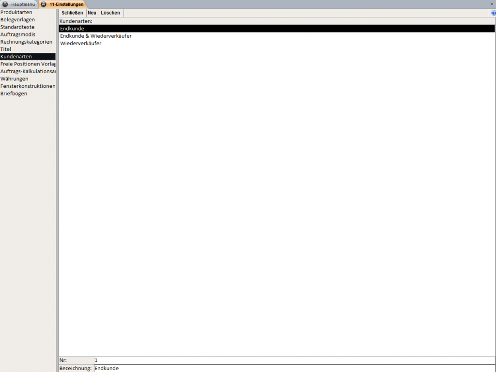 Kundenarten msFaktura-Hilfe-2