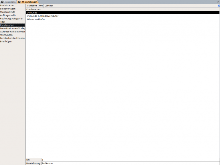 Kundenarten msFaktura-Hilfe-2