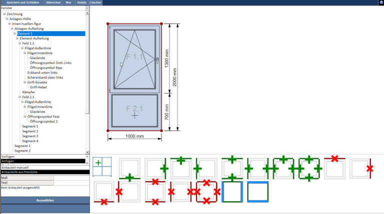 Fensterbausoftware, Angebotssoftware für Fenster, Türen, Bauelemente ...